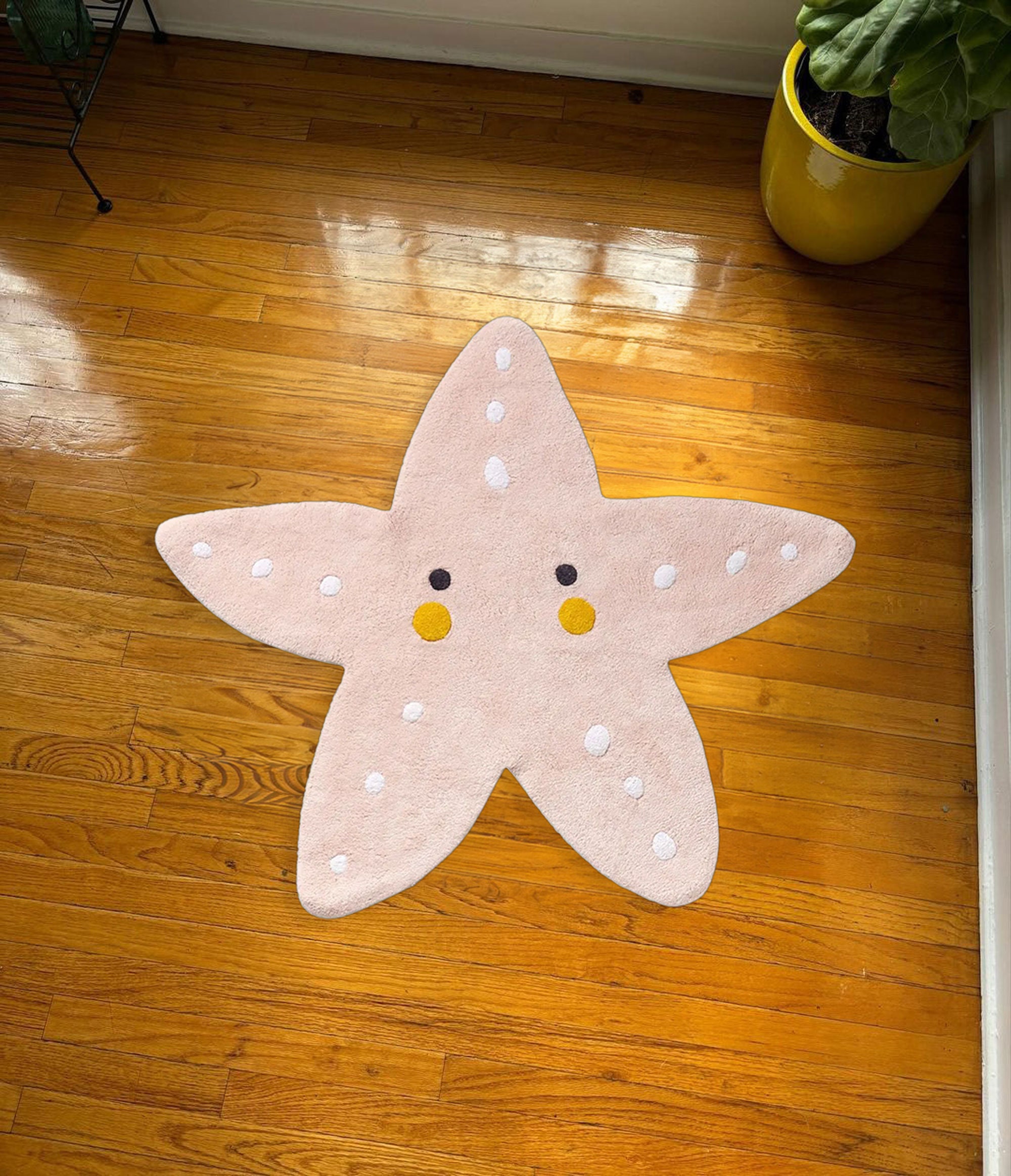 Sea Rug, Starfish, Starfish Rug, Beach Rug, Starfish Round Rug, Gift ...