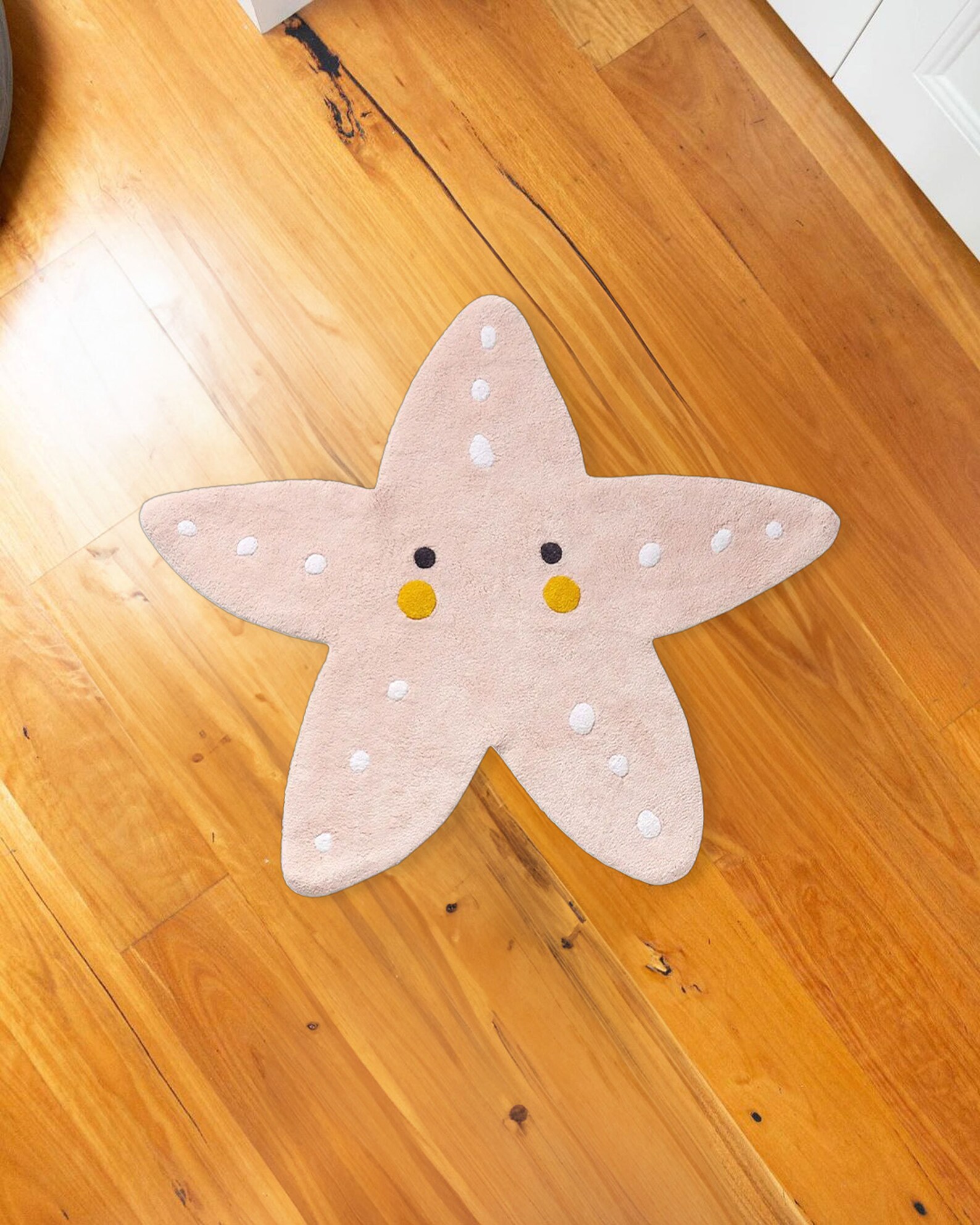 Sea Rug, Starfish, Starfish Rug, Beach Rug, Starfish Round Rug, Gift ...