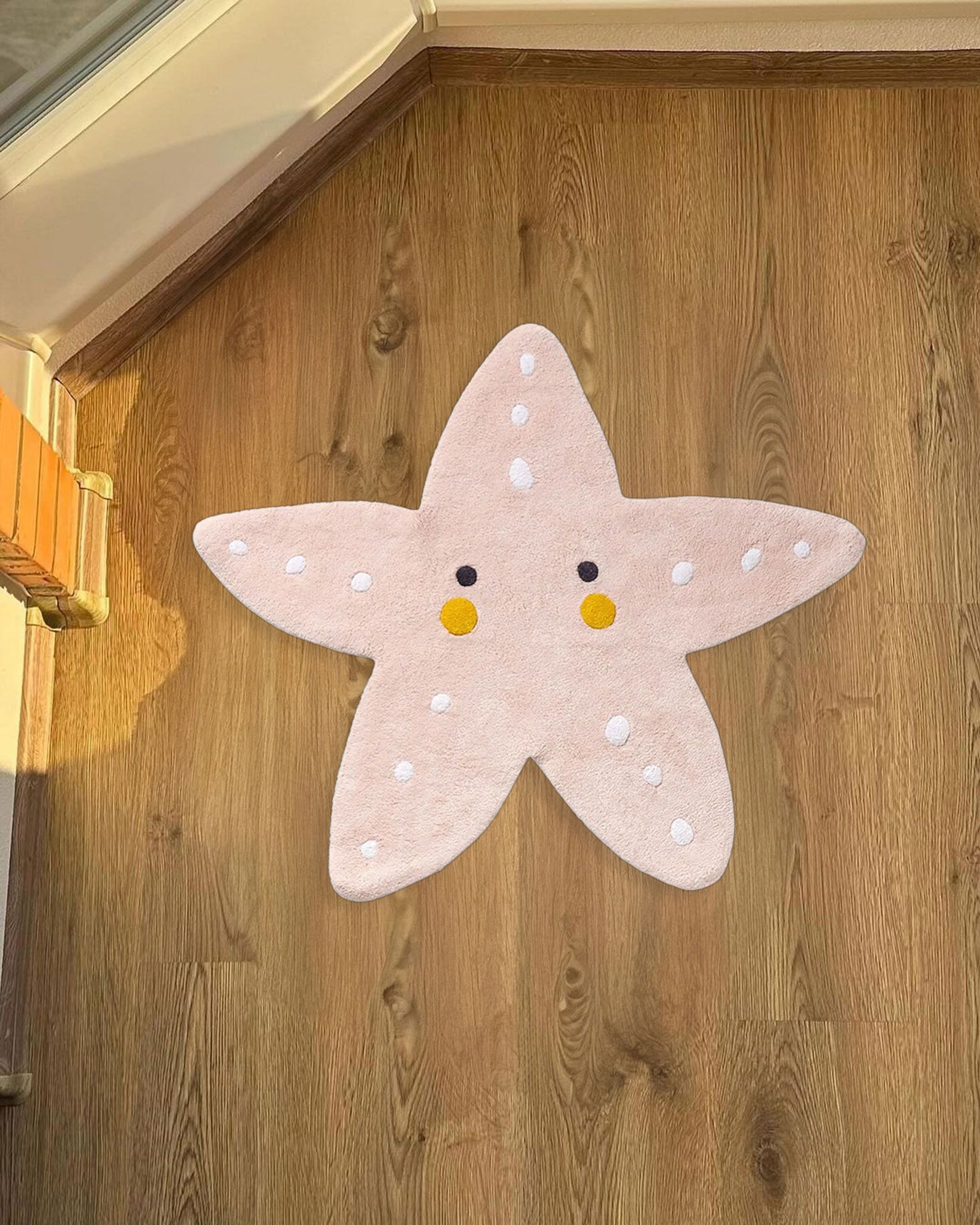 Sea Rug, Starfish, Starfish Rug, Beach Rug, Starfish Round Rug, Gift ...