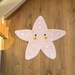 Sea Rug, Starfish, Starfish Rug, Beach Rug, Starfish Round Rug, Gift ...