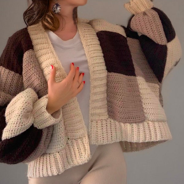 Cardigan Pattern - Etsy