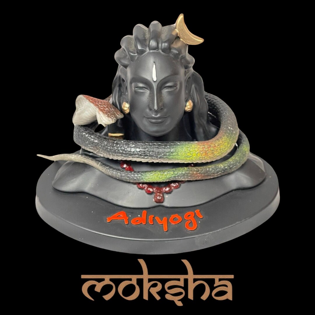 Adiyogi Statue , Hindu God Statue, Car Decor, Dashboard Decor, Table ...