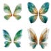 Forest Fairy Wings Clipart, Green Elegant Angel Wings (digital Download ...