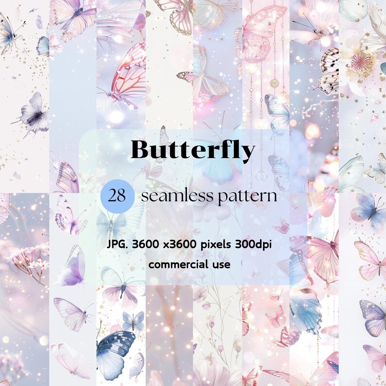 Butterfly Seamless,butterfly Pattern,purple Butterfly Seamless ...