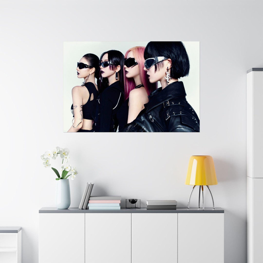 Aespa Poster,aespa Wall Print, Aesthetic Aespa Room Decor, Kpop Gifts ...