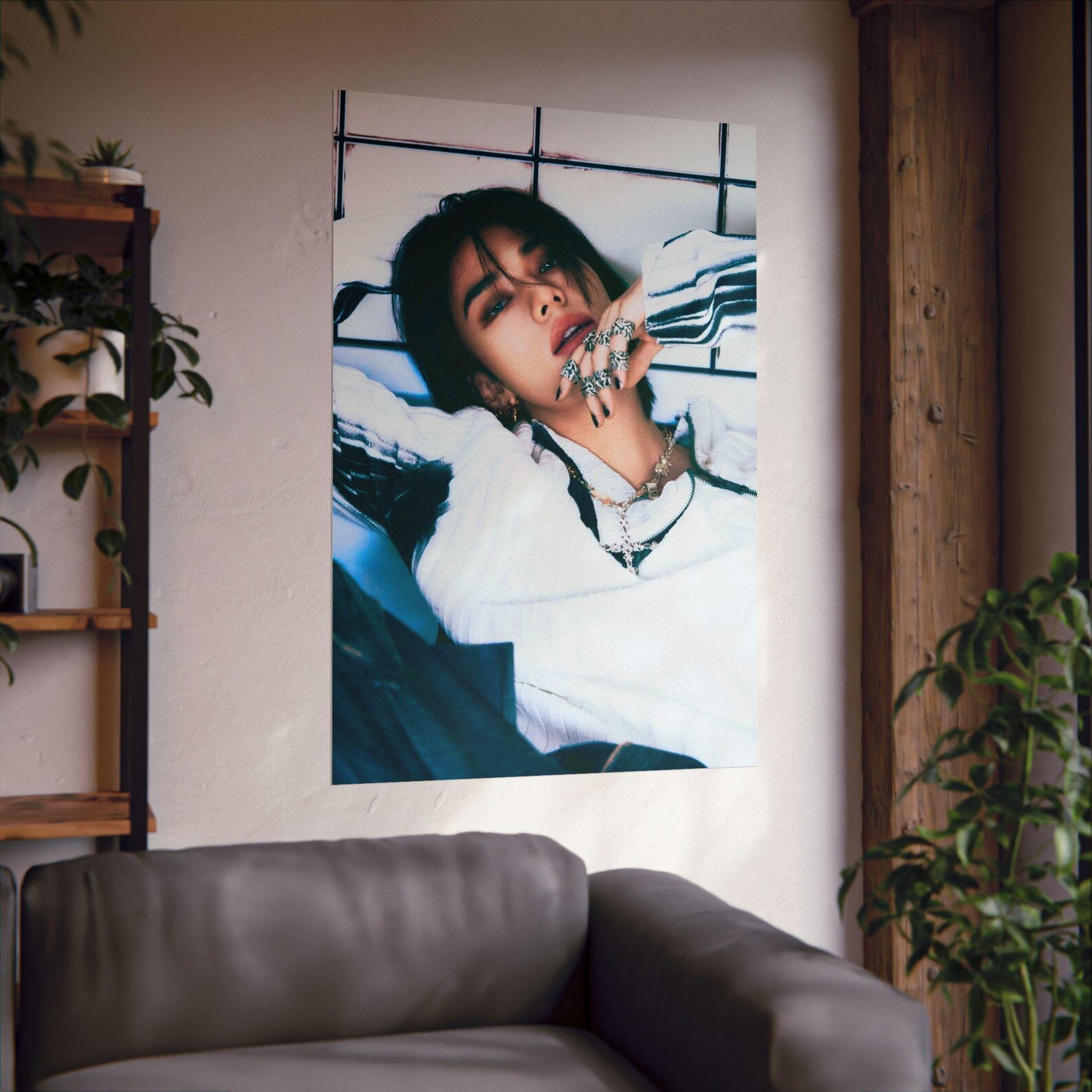 Straykids Hyunjin Poster,straykids Rock-star Album Poster,skz Print,skz ...