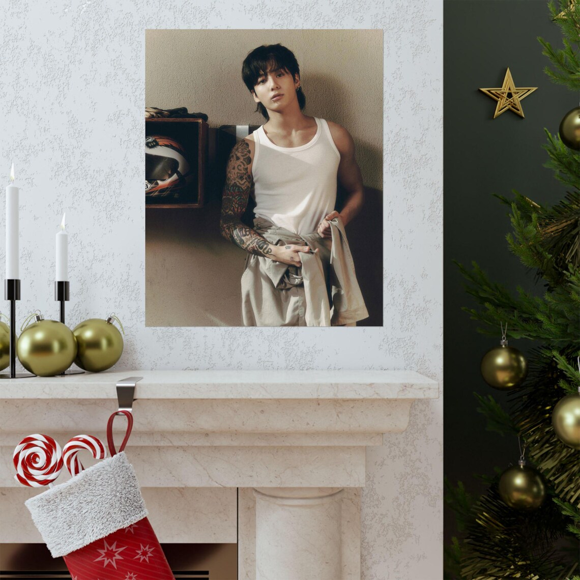 Bts Jungkook Golden Posters,jk Seven,bts Wall Print,bts Posters,jk ...