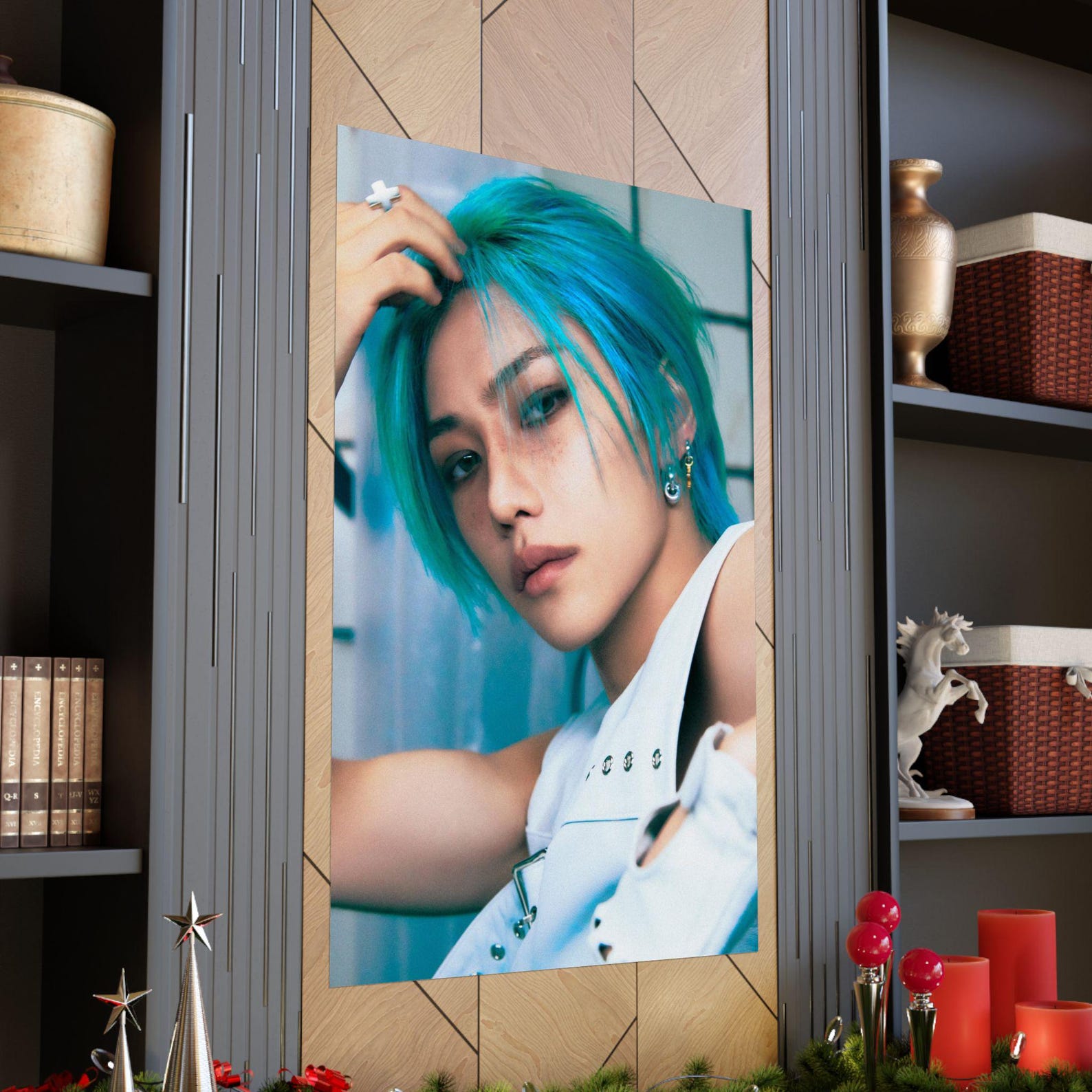 Straykids Felix Poster,straykids Rock-star Album Poster,skz Print,skz ...