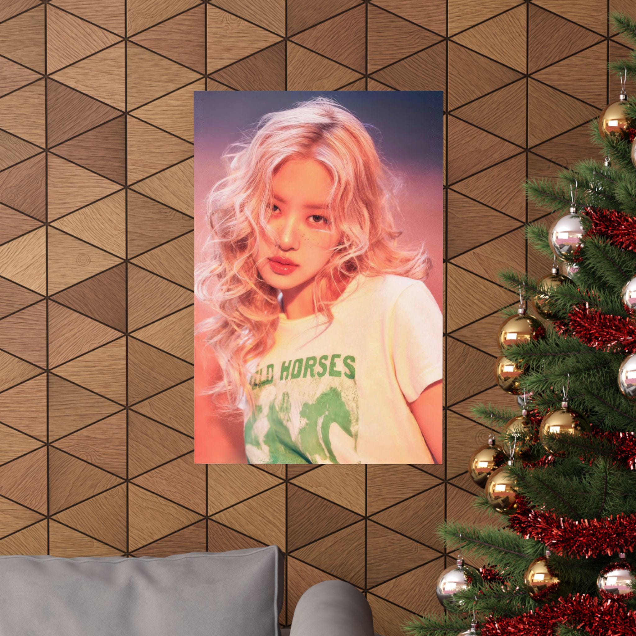 Bp Rose Poster, Kpop Merch, BP Posters,kpop Gift,aesthetic Rose Room ...