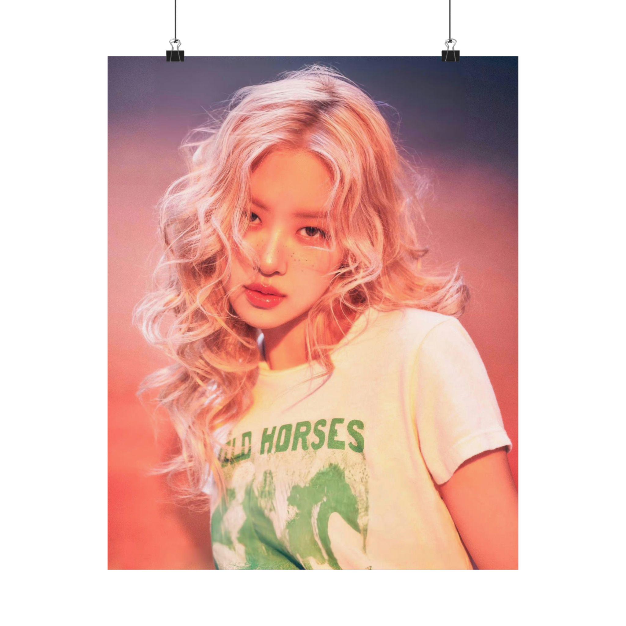 Bp Rose Poster, Kpop Merch, BP Posters,kpop Gift,aesthetic Rose Room ...