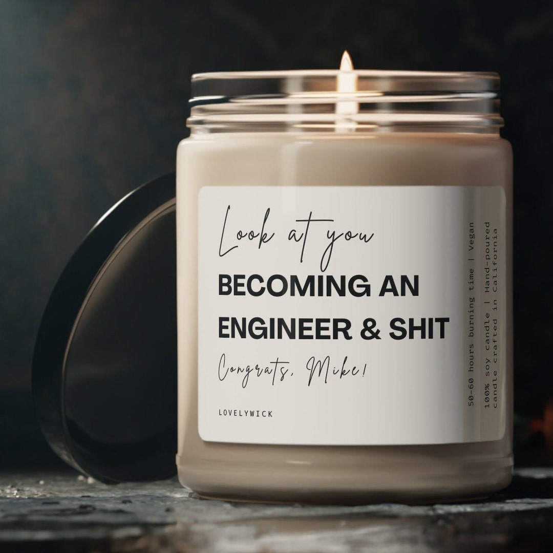 Personalized Engineer Graduation Gift, Engineering Graduates Funny ...