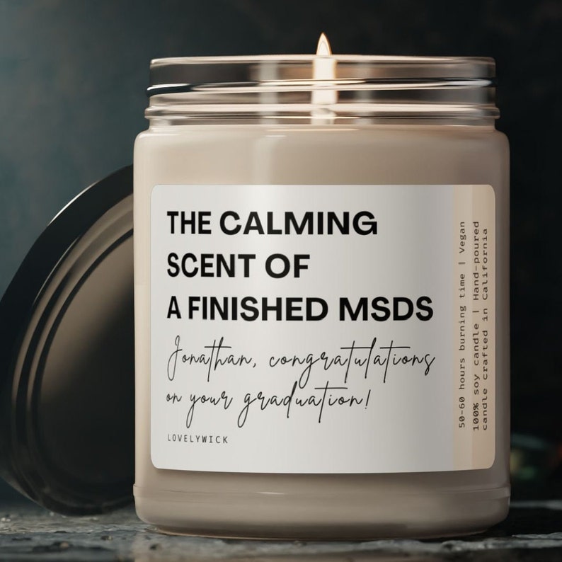 MSDS Graduation Gifts, Master of Science in Data Science Personalized ...