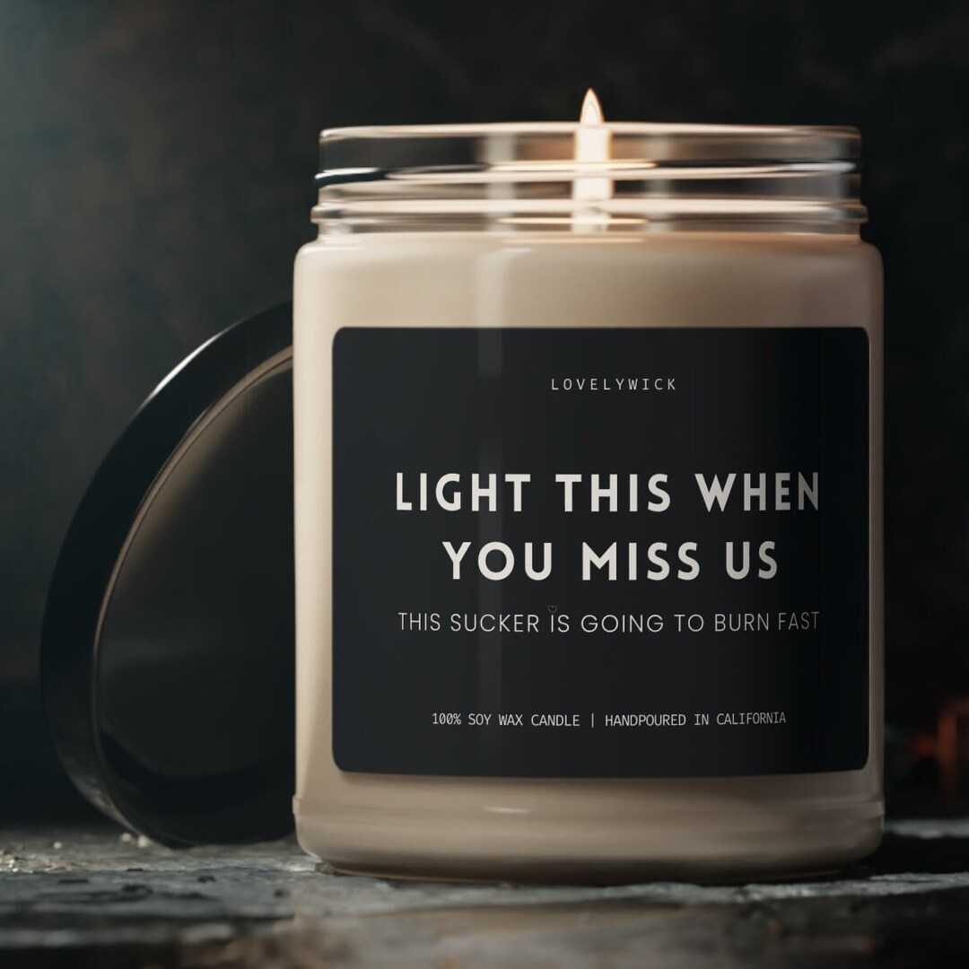 Coworker Goodbye Candle, Funny Retirement Gift for Coworker Leaving ...