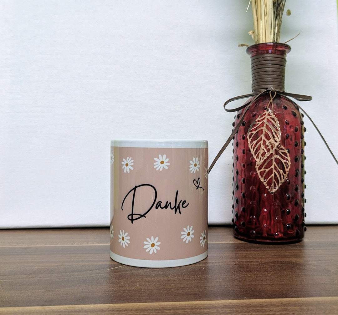 Custom Text, Cup, Coffee Cup, Name, Thank You, Gift, Surprise ...