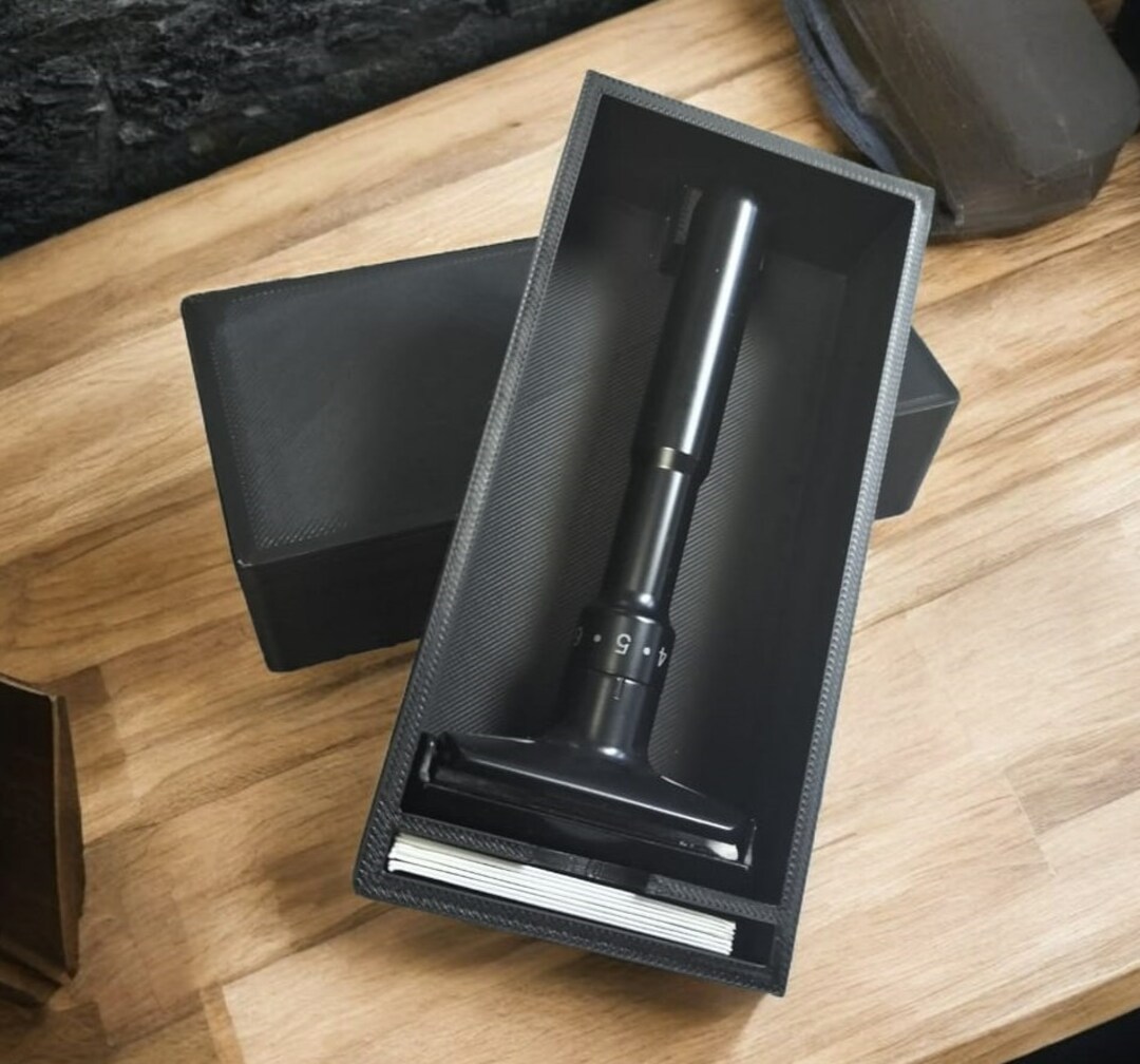 Safety Razor Travel Case - 3D Printable STL Digital File - Etsy