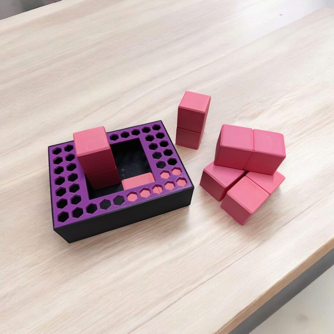 Quadra Puzzle - 3D Printable STL Digital File - Etsy Australia