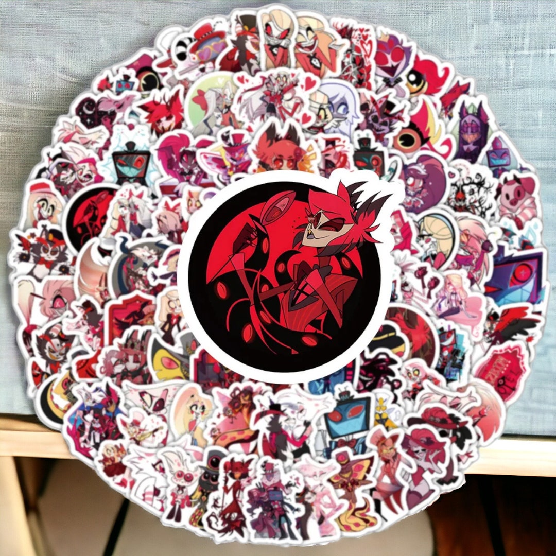 100 Hazbin Hotel Sticker Pack: Hazbin Hotel Stickers Pack for Laptop ...