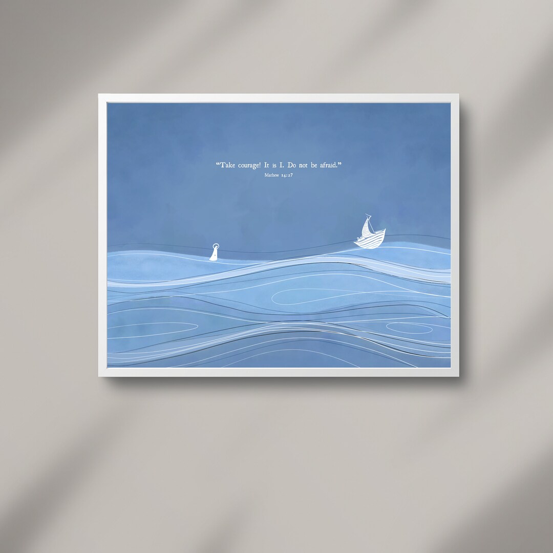 Do Not Be Afraid | Faith Based Digital Print | Gospel Artwork ...