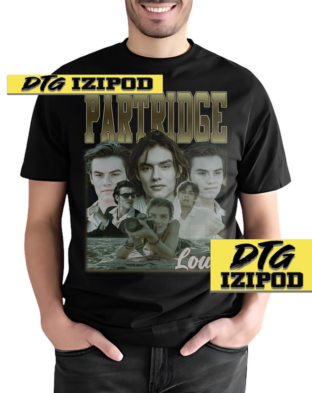 Louis Partridge Shirt Movie Character Vintage Classic Retro Tshirt Long ...