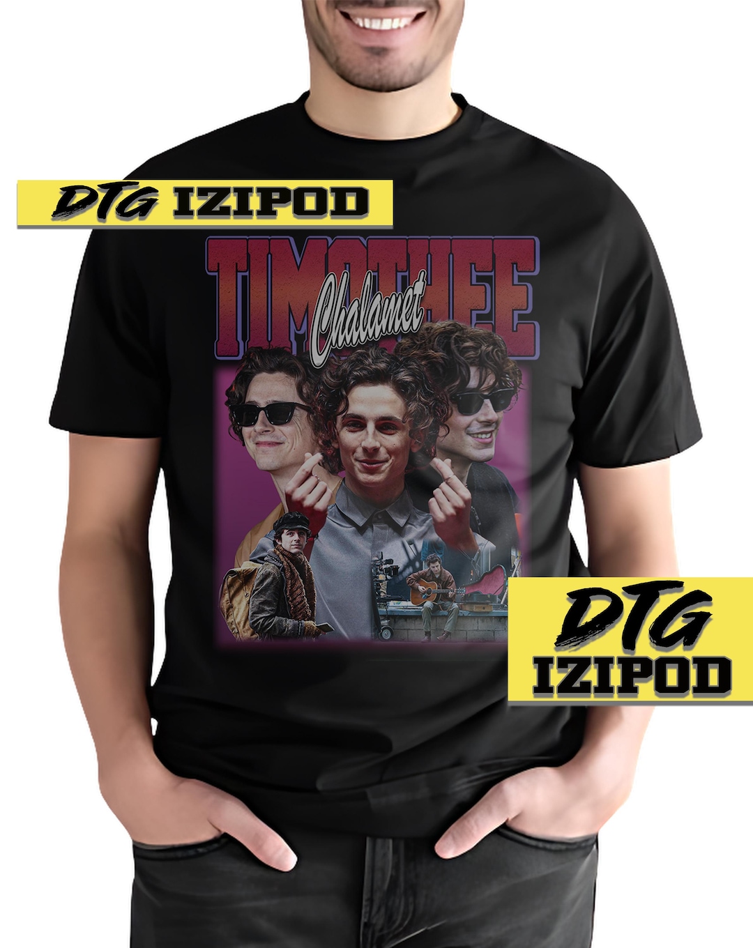 Timothee Chalamet Shirt Aktor Movie Vintage Classic Retro Tshirt Long ...