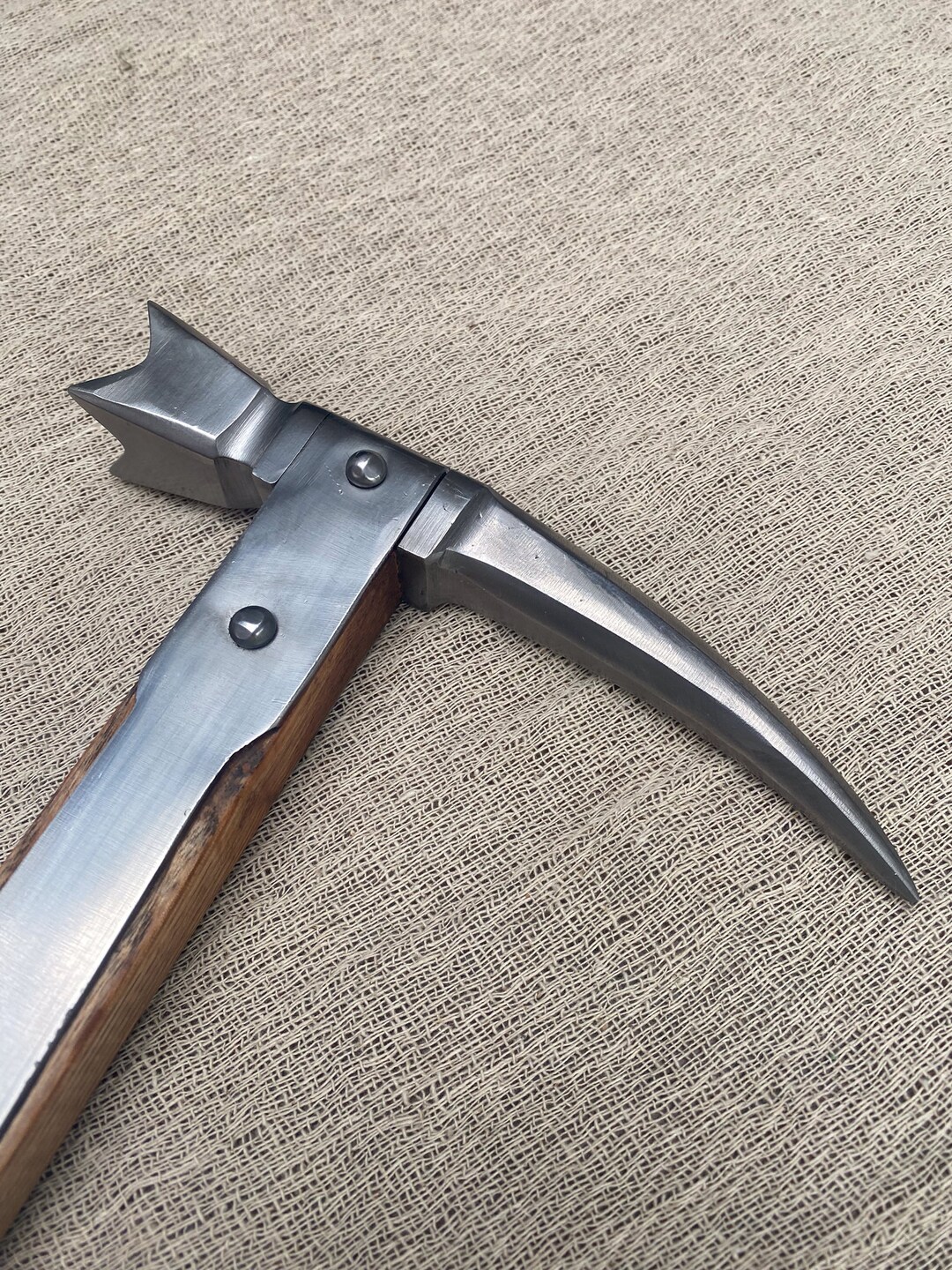 Two Handed Ravens Beak War Hammer Medieval Re-enactment Costume Prop ...