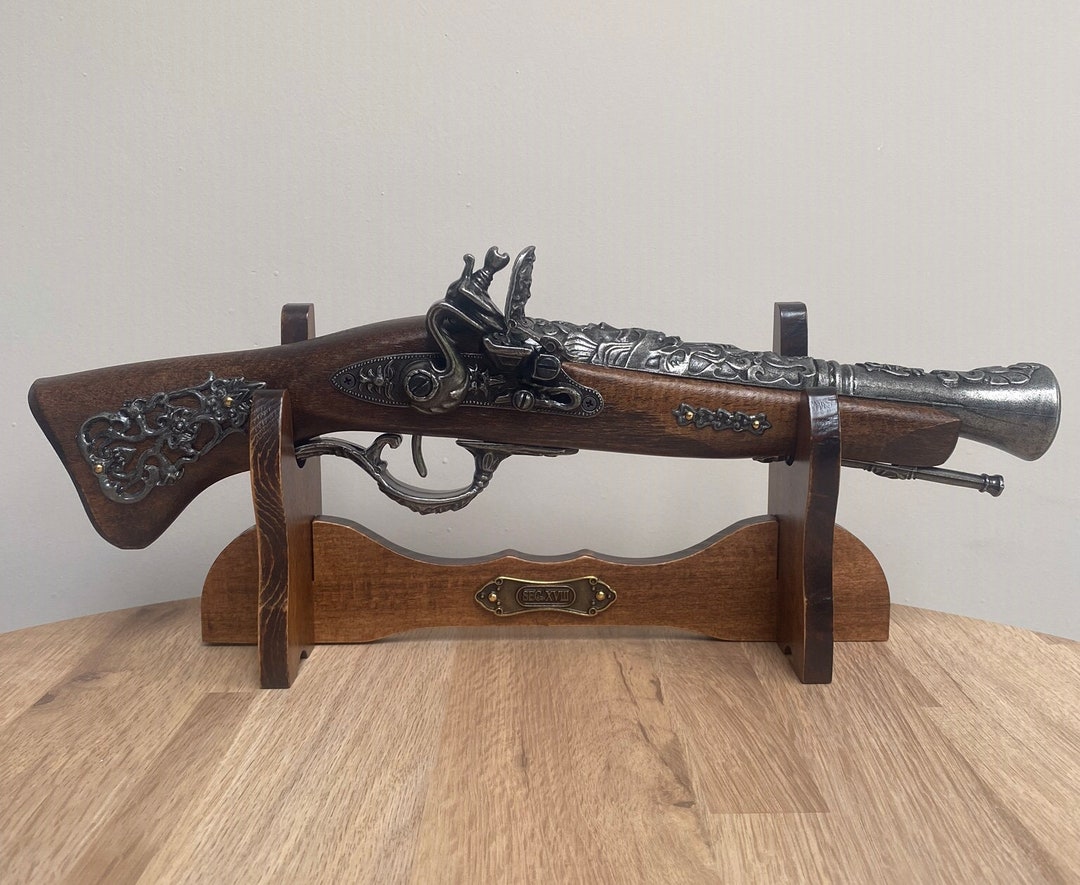 Flintlock Blunderbuss Pistol 18th Century Pirate Steampunk Re-enactment ...