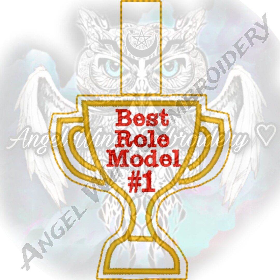 Best Role Model Keyring / Keyfob / Keychain ITH Hoop Design Pes 4x4 ...