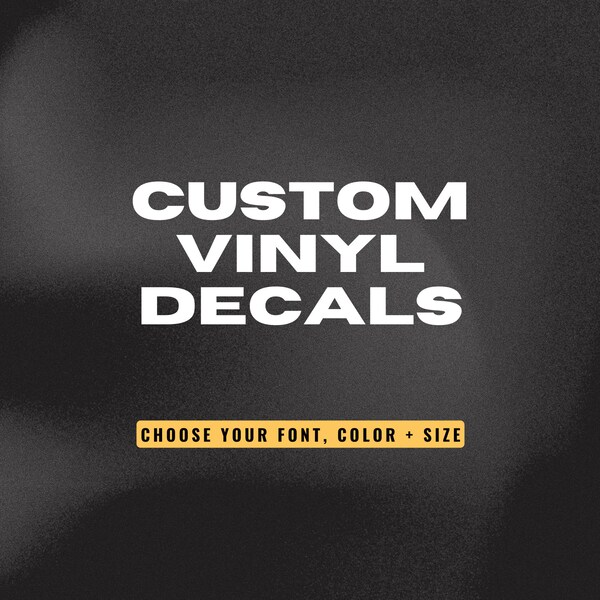 Craft Decals - Etsy