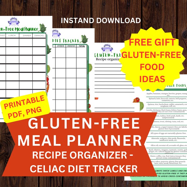 Celiac Food List - Etsy