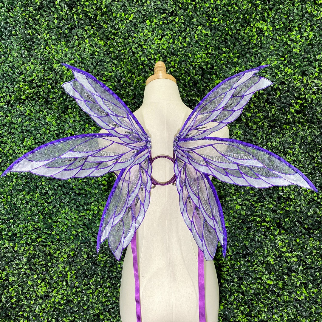 Zephyrus SMALL Organza Fairy Pixie Wings Strapless - Etsy