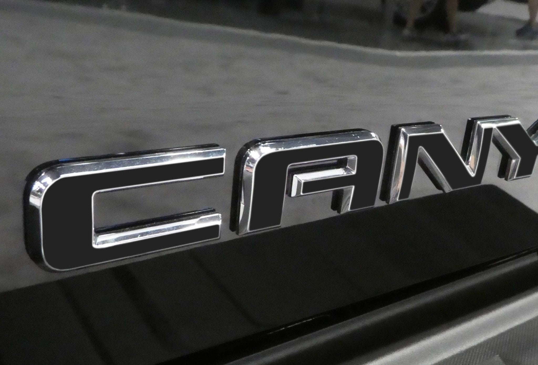 Premium Cast Vinyl Decal Letter Inlays for 2014-2022 Canyon Doors and ...