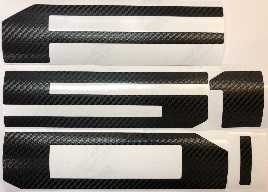 Carbon Fiber Textured Vinyl Decals for 2018-2024 F-150 Tailgate - Etsy