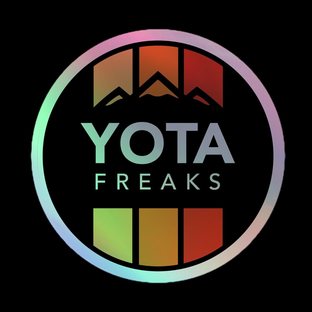 Retro Yota Freaks Circle Decal - Etsy