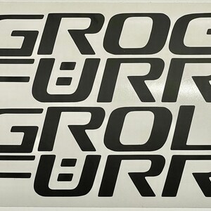 Premium Cast Vinyl Letter Decals for 2023 Corolla Gr-four Rocker Panels ...