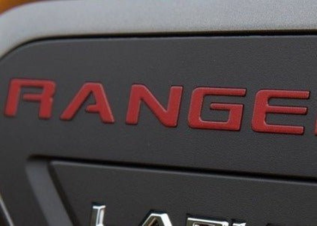 Premium Cast Vinyl Decal Letters for 2019-2023 Ranger Fender Vents X2 ...