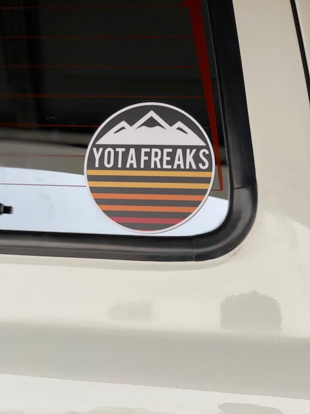 Retro Mtn Color Decal - Etsy