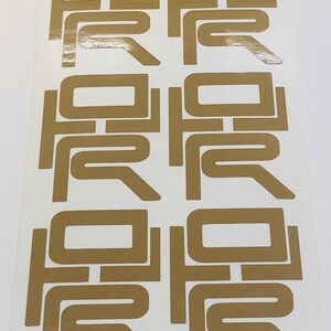 Premium Cast Vinyl Insert Letter Decals for FJ Cruiser Special Edition ...