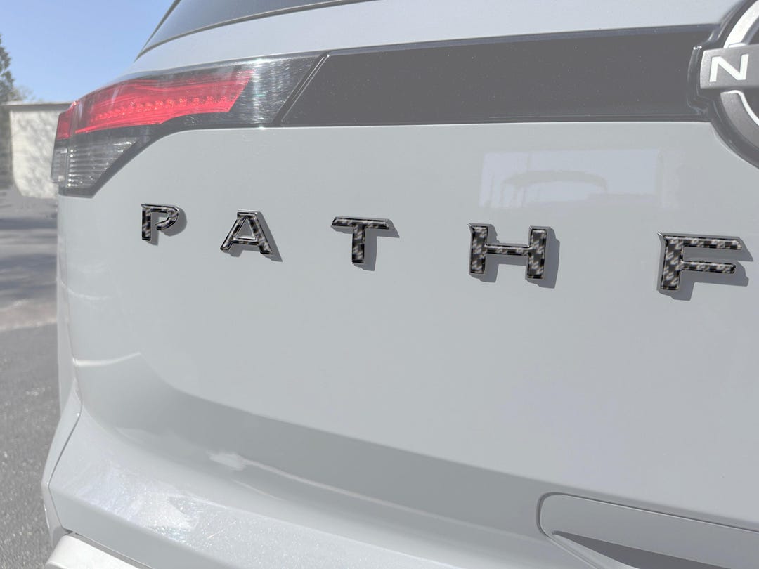 Rear Hatch Letter Overlays Fits 2022-2025 Nissan Pathfinder - Etsy