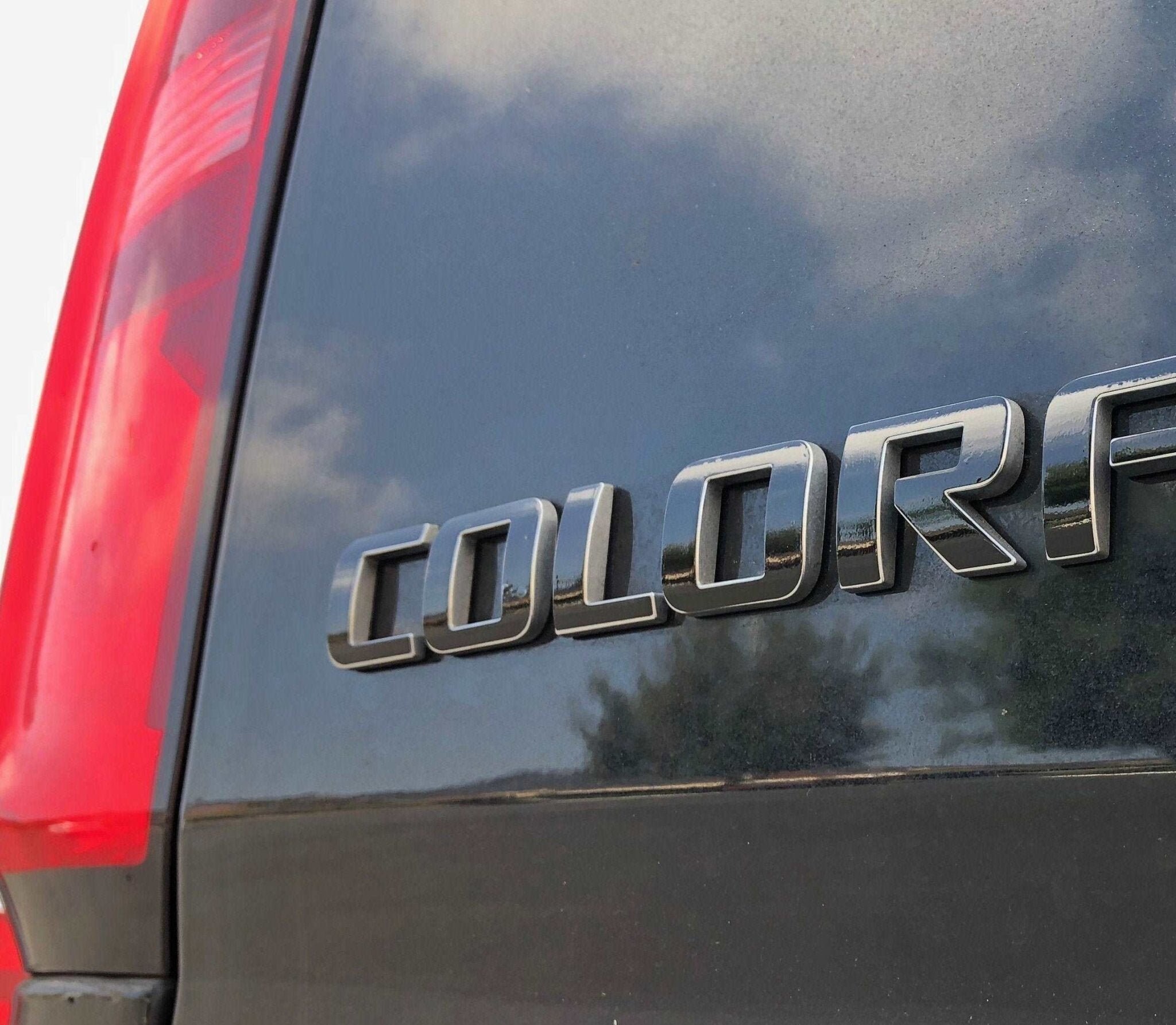 Premium Cast Vinyl Decal Letters for 2014-2024 Colorado Door and ...
