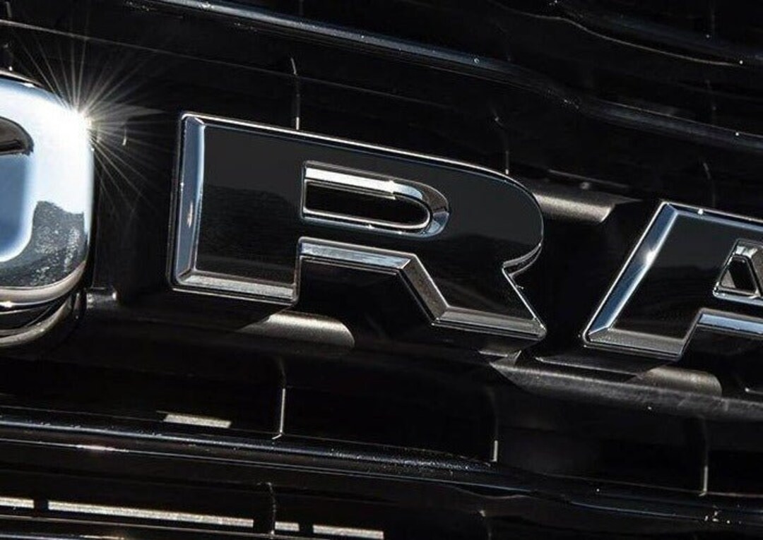 Premium Cast Vinyl Decal Letter Inlays for 2019-2024 RAM Grille - Etsy