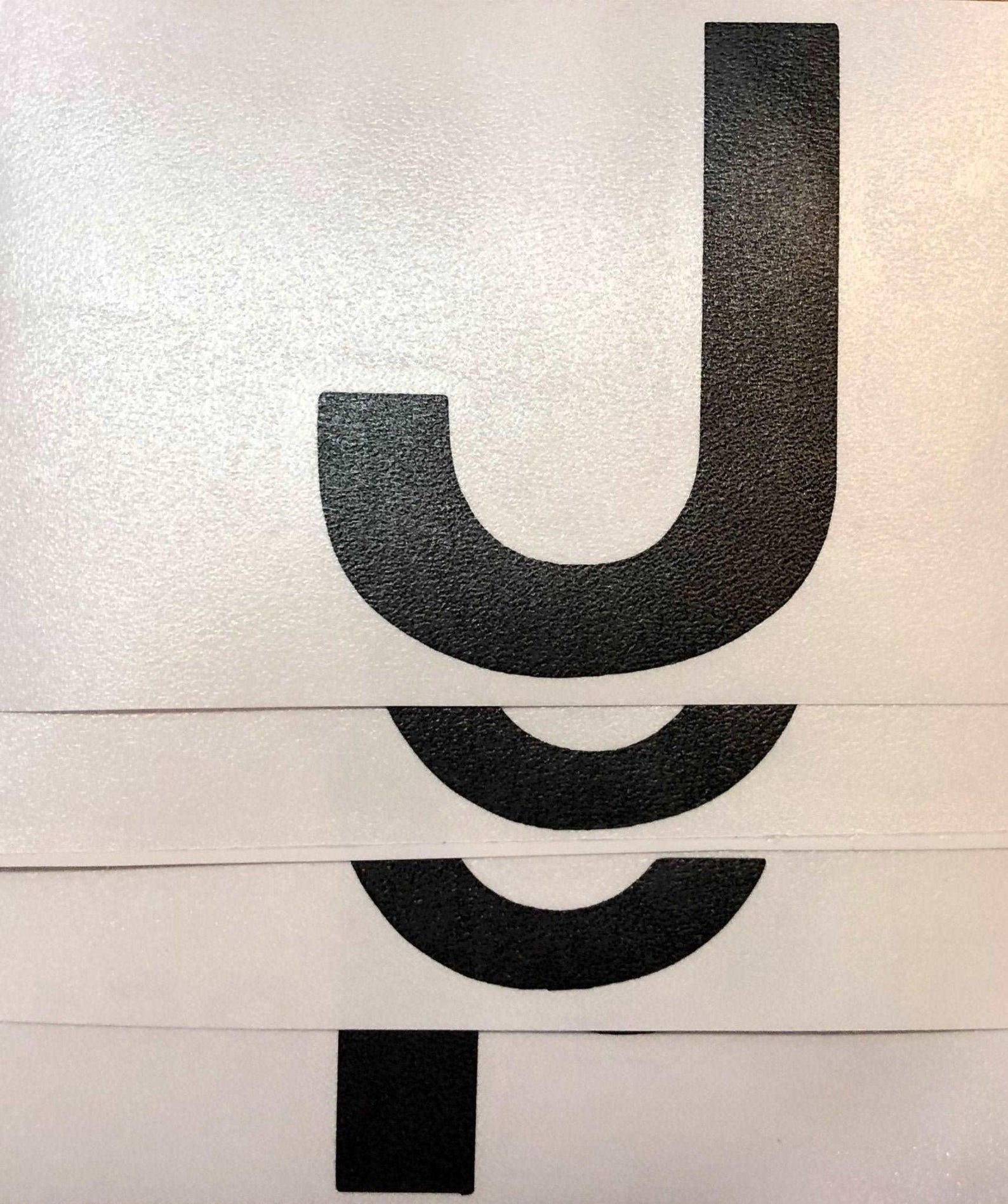 Premium Cast Vinyl Decal Letter Inlays for 2014-2022 Cherokee Liftgate ...