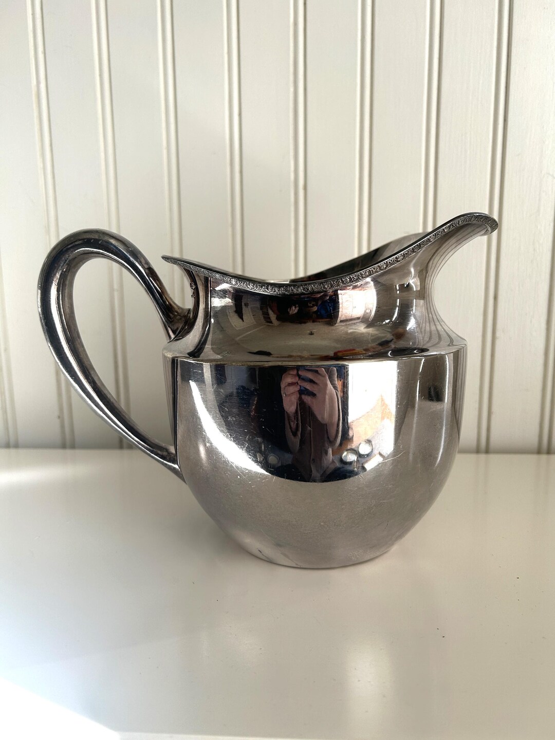 William Rogers Silver Pitcher - Etsy