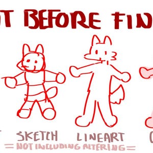 REFERENCE SHEET COMMISSIONS Read Description - Etsy