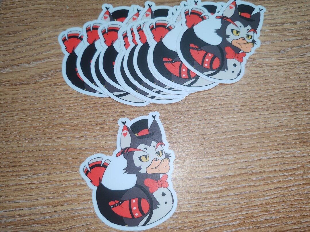 HH Husk Duck Sticker | Hazbin Hotel Inspired | Glossy Die Cut Stickers ...