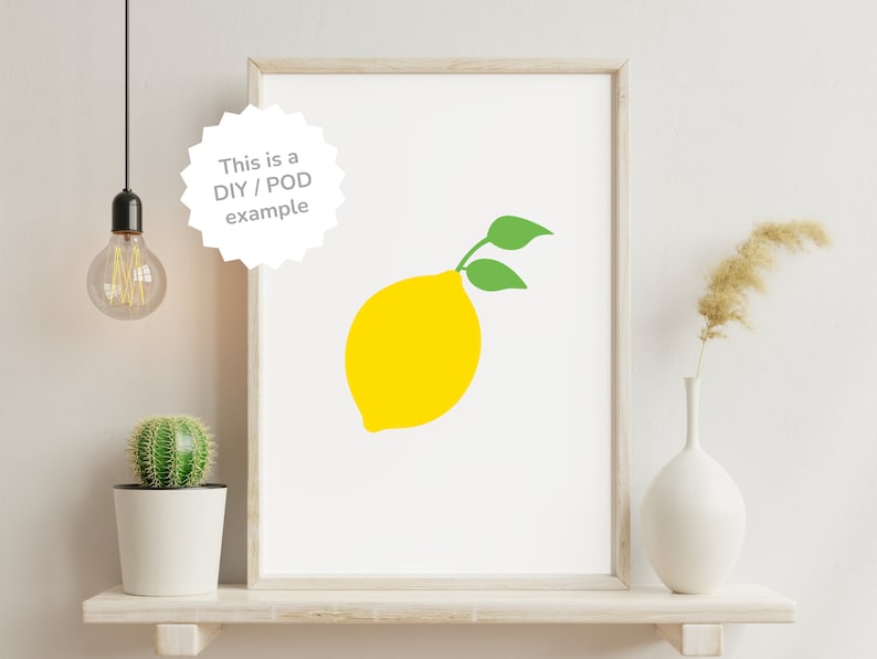 Lemons SVG PNG for DIY, Circut and Pod, Instant Download Commercial Use ...