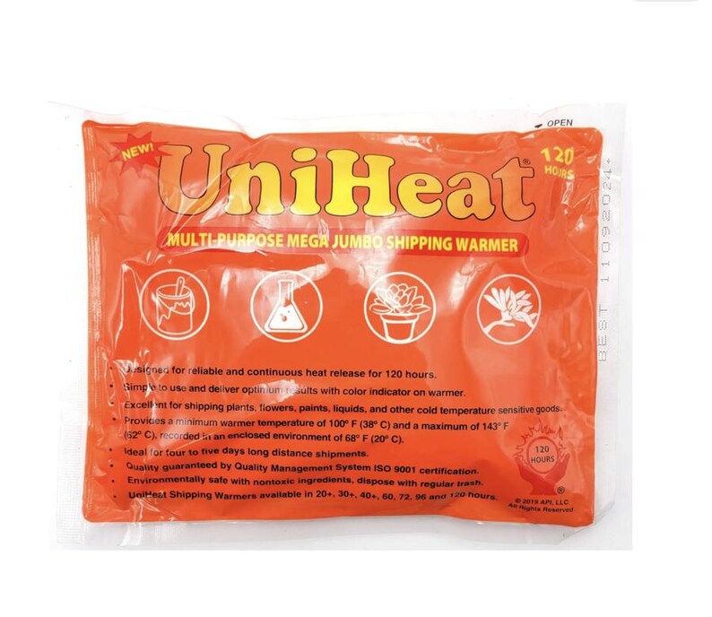 120 Hour Shipping Heat Pack - Cold Weather - Etsy