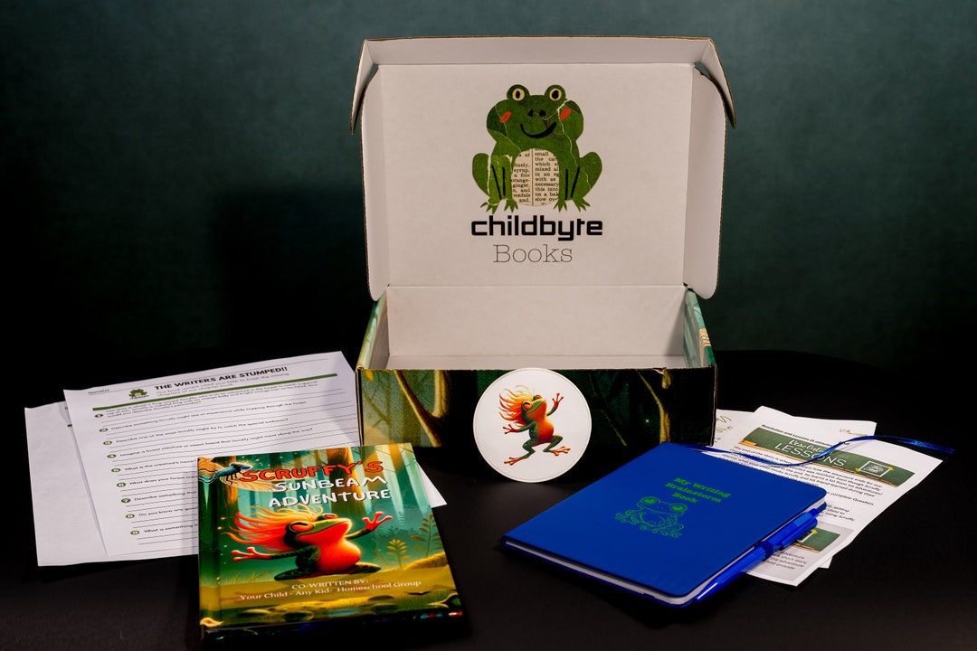 Personalized Chapter Book for Kids and Home School Lesson Plan - Etsy