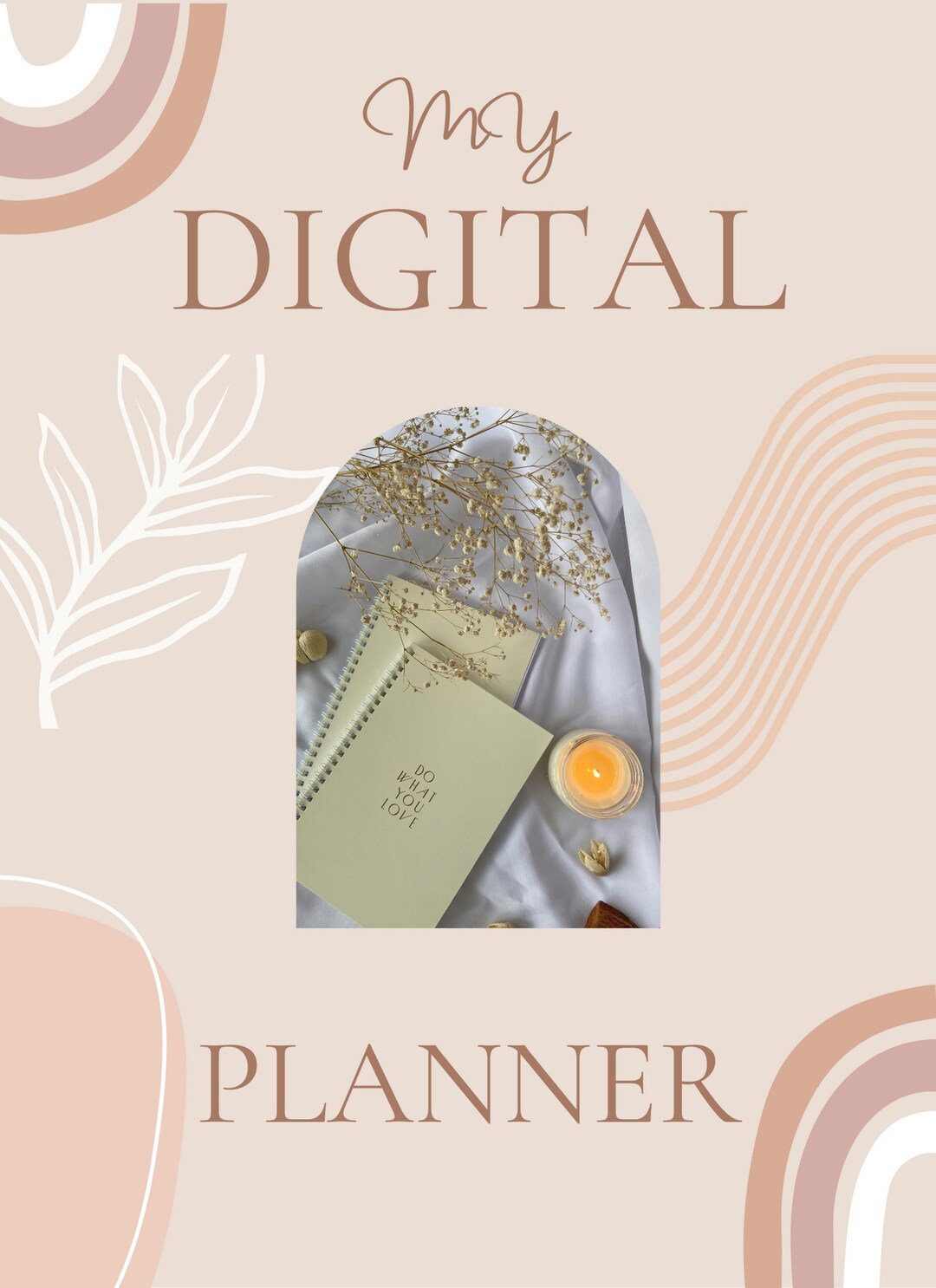 Luxe Yearly Digital Planner - Etsy