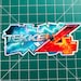 Tekken 4 Arcade Logo Sticker 2x4.5 Glossy Decal Holographic Rainbow ...