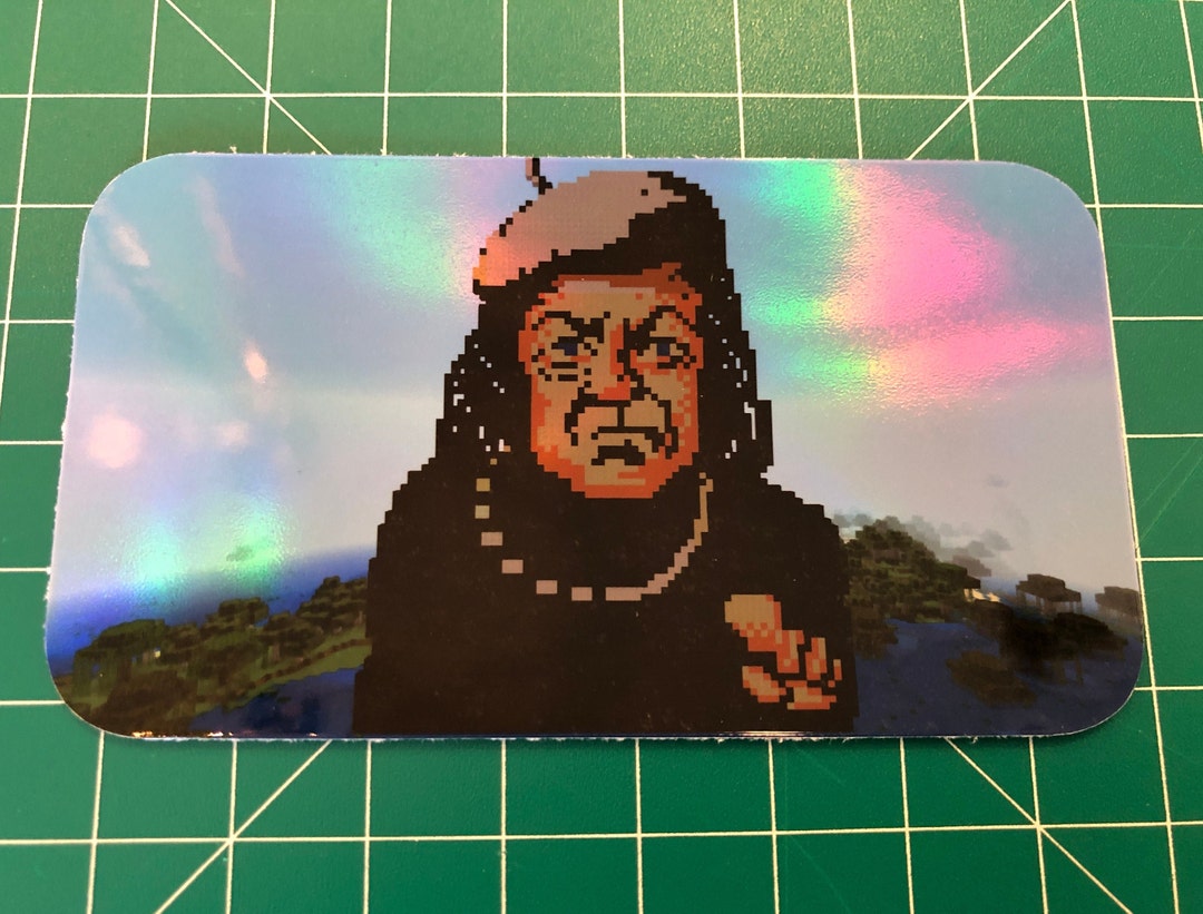 Goonies II NES X Minecraft Mashup Sticker 2.5x4.25" Glossy Decal ...